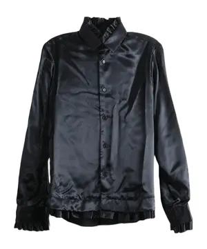 Comme Des Garçons Long-sleeved Shirt - Black