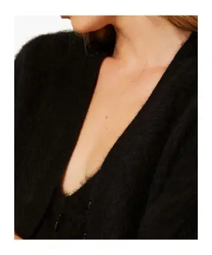 TWINSET Brushed Wool-blend Shrug
