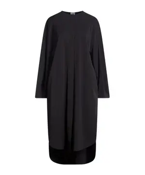 Max Mara Solid-color Fitted Dress - Black