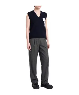 Max Mara Sleeveless V-neck Top