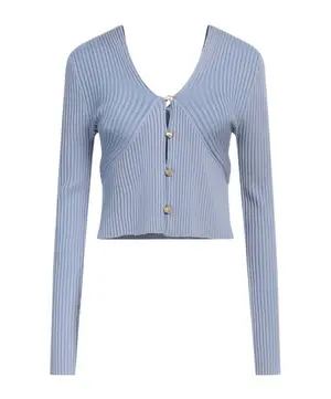 Chloé Minimalist Solidcolor Knit Top - Blue
