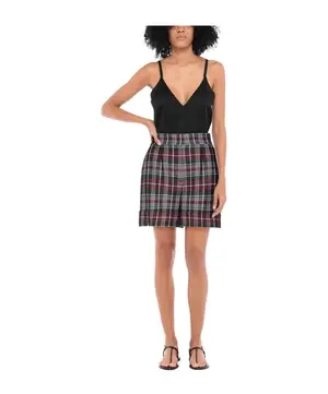 Dolce & Gabbana Plaid Midi Skirt