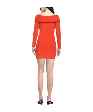 Isabel Marant Étoile Solidcolor Fitted Knit Midi Dress