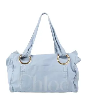 Chloé Large Canvas Bag - Blue