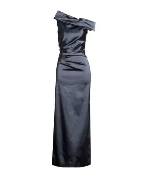 Max Mara Minimalist Fitted Evening Gown - Blue