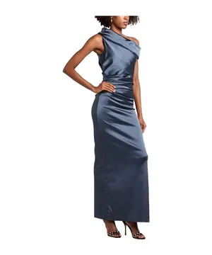 Max Mara Minimalist Fitted Evening Gown