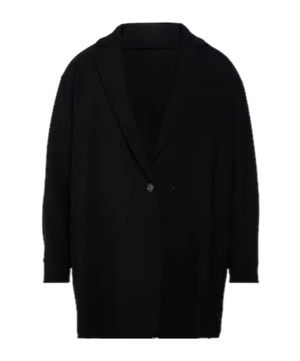 Max Mara Solidcolor Suit Coat - Black