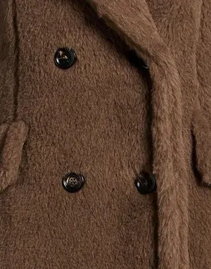 Max Mara Sleeveless Teddy Fleece Coat