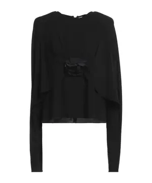 Saint Laurent Solidcolor Longsleeve Tshirt - Black