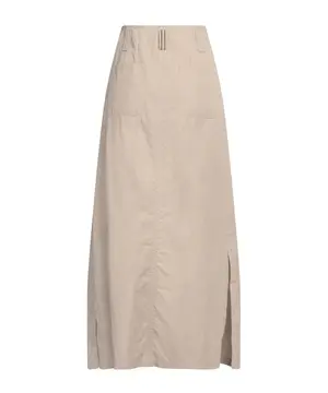 Brunello Cucinelli Solidcolor Aline Skirt - Nude