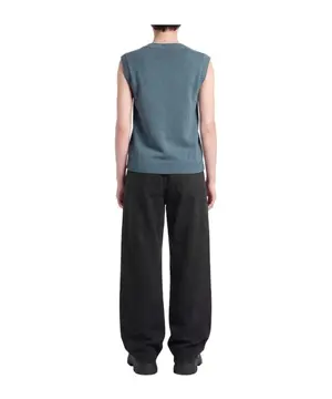 Max Mara Medium-thick Sleeveless V-neck Knitted Sweater
