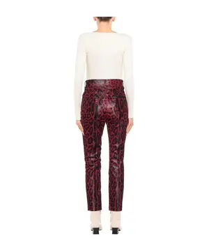 Dolce & Gabbana Leopard-print Stretch Jeans