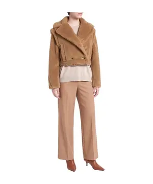 Max Mara Fuzzy Teddy Coat