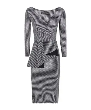 Chiara Boni La Petite Robe Ariane' Pinstripe Dress