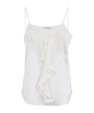 Max Mara Satin Sleeveless Top