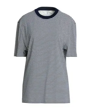 Brunello Cucinelli Stripedprint Shortsleeve Tshirt - Blue