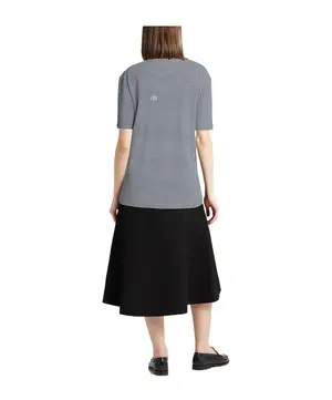 Brunello Cucinelli Stripedprint Shortsleeve Tshirt