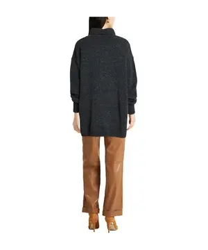 Max Mara Mélange Turtleneck Knit Sweater
