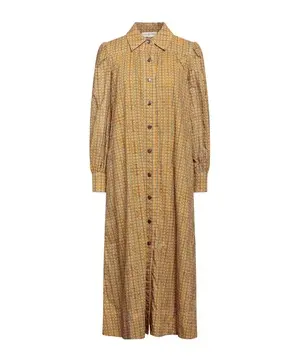 Tory Burch Plaid Shirt Dress