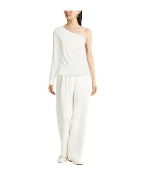Max Mara Single-shoulder Knitted Top