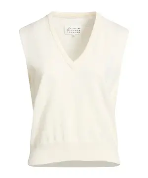 MAISON MARGIELA Sleeveless V-neck Wool Sweater