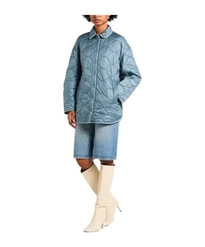 Max Mara Minimalist Plaid Jacket
