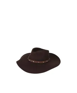 Rag & Bone Woolblend Widebrim Hat - Black