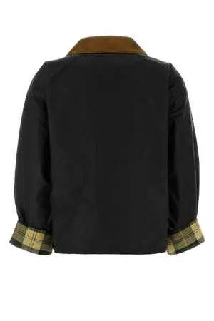 Barbour Corduroy Collar Waxed Jacket