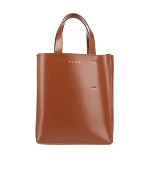 Marni Minimalist Leather Bucket Bag - No