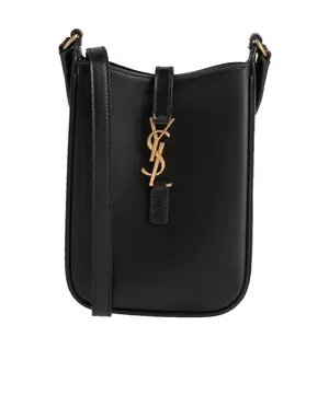 Saint Laurent Minimalist Glossy Leather Mini Bag