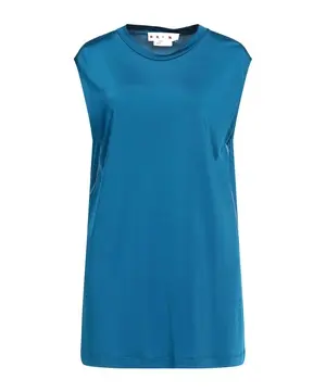 Marni Plain Colour Tops - Blue