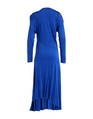 Isabel Marant Étoile Solidcolor Longsleeve Paddedshoulder Dress