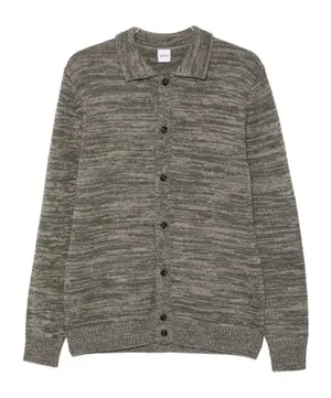 Aspesi Button-front Long-sleeve Knit Top