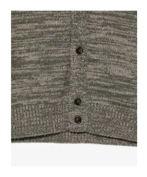 Aspesi Button-front Long-sleeve Knit Top