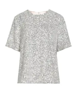 Rag & Bone Sequin Short-sleeve Top