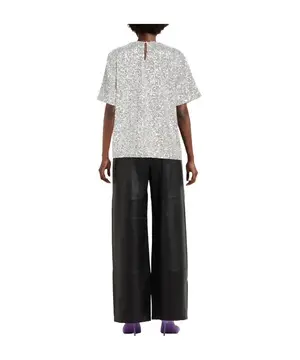 Rag & Bone Sequin Short-sleeve Top