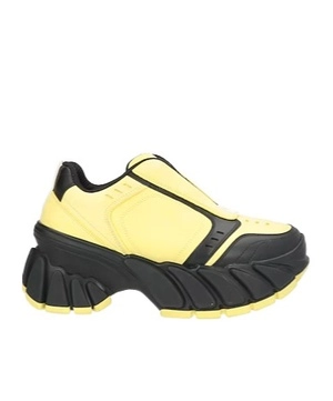 MAISON MARGIELA Colorblock Platform Sneakers - Yellow