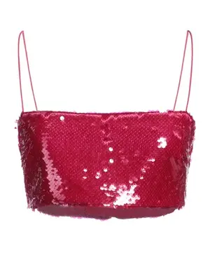 Max Mara Plain Colour Tops - Red