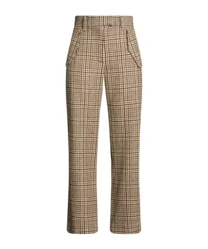 Brunello Cucinelli Plaid Straight-leg Pants