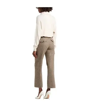 Brunello Cucinelli Plaid Straight-leg Pants