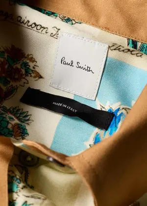 Paul Smith Floral Scarf' Print Shirt