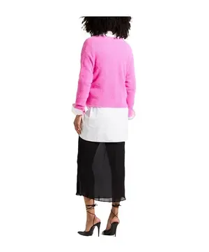 Balenciaga Solidcolor Mediumweight Knit Cardigan