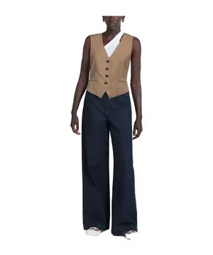 Rag & Bone Striped Flannel Waistcoats