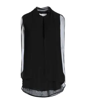 Max Mara Plain Colour Tops - Black