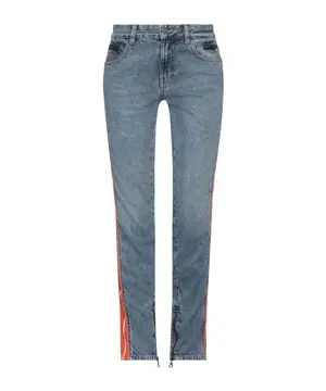 DIESEL® Midrise Straightleg Jeans - Blue