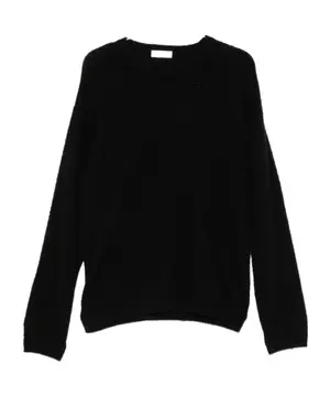 ROBERTO COLLINA Oversized Crew Neck Knit Sweater