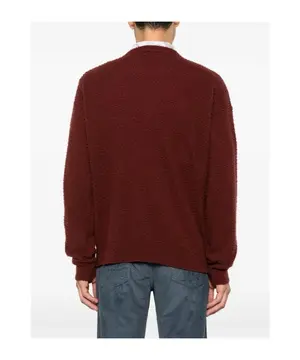 ROBERTO COLLINA Oversized Crew Neck Knit Sweater