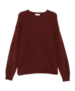 ROBERTO COLLINA Oversized Crew Neck Knit Sweater - No