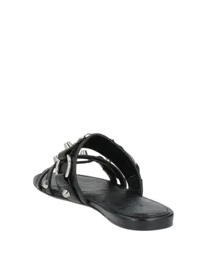 Balenciaga Pebbled-leather Sandals