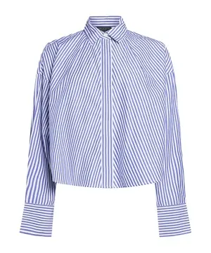 Rag & Bone Striped Longsleeve Shirt - Blue